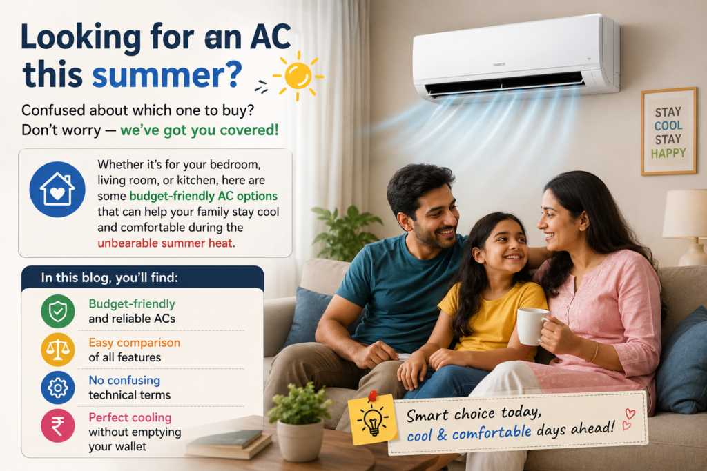 Best ACs under 30,000 in 2026: Top Budget Picks - Tech Filter